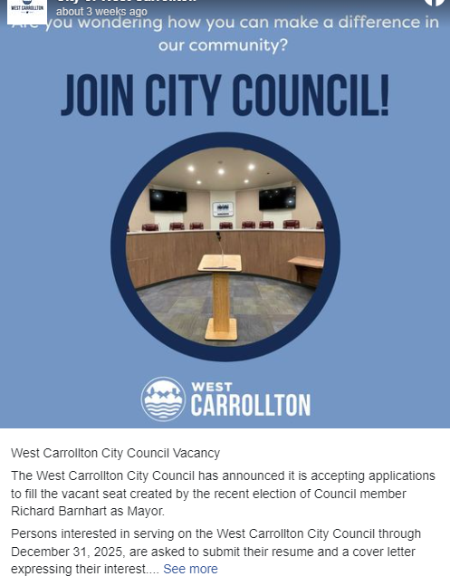 Local city welcomes new mayor; Looks to fill vacant council seat | City ...