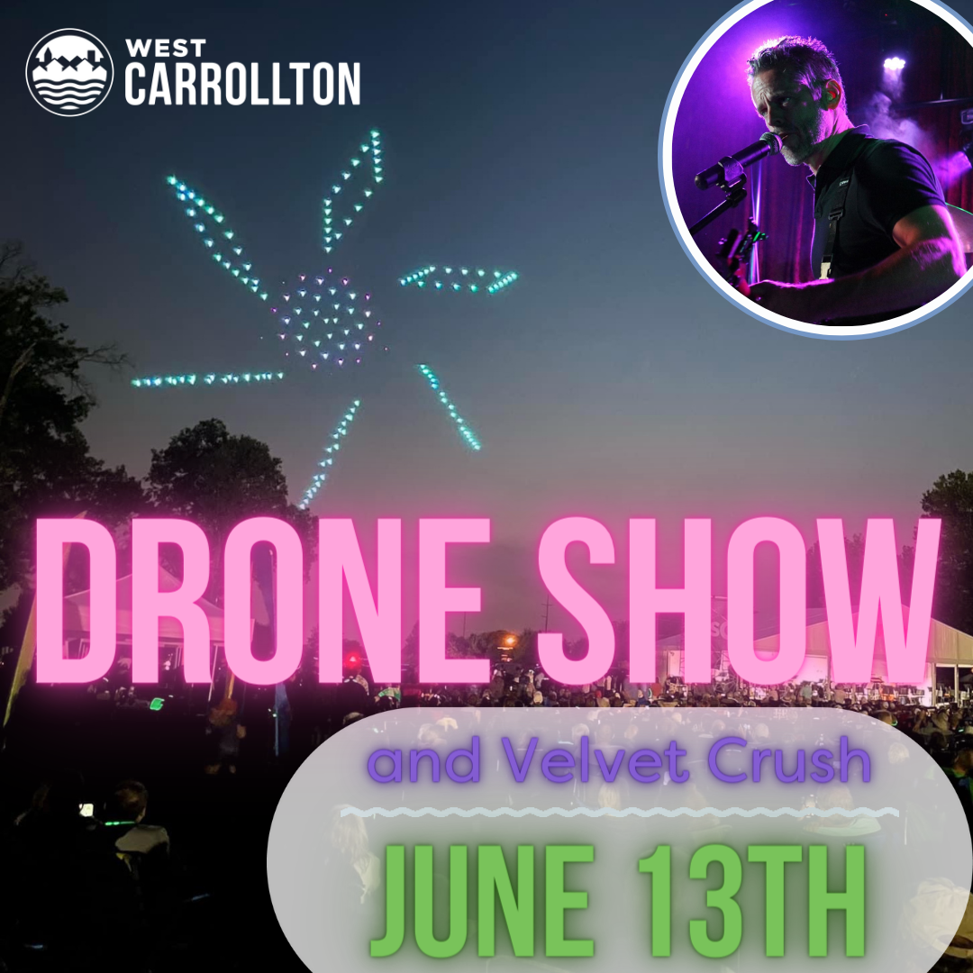 Summer Concert Series – Drone Show! | City of West Carrollton