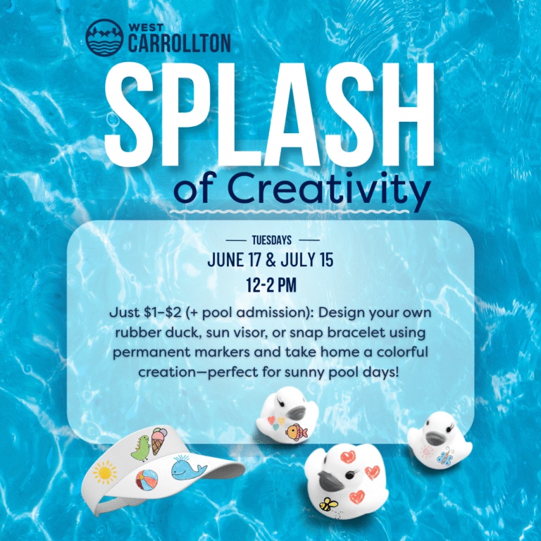 Splash of Creativity | City of West Carrollton